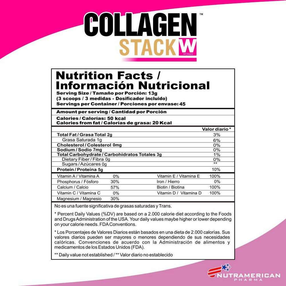 Collagen Stack W Nutramerican - Power Nutrition
