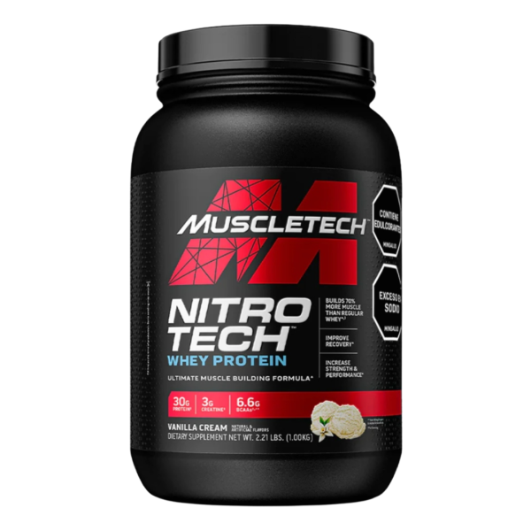 Nitro Tech Whey Protein Muscletech - Power Nutrition
