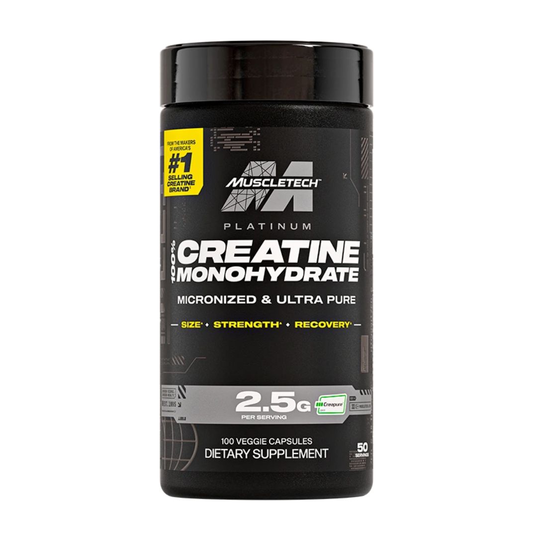 Platinum 100% Creatine Monohydrate Muscletech - Power Nutrition
